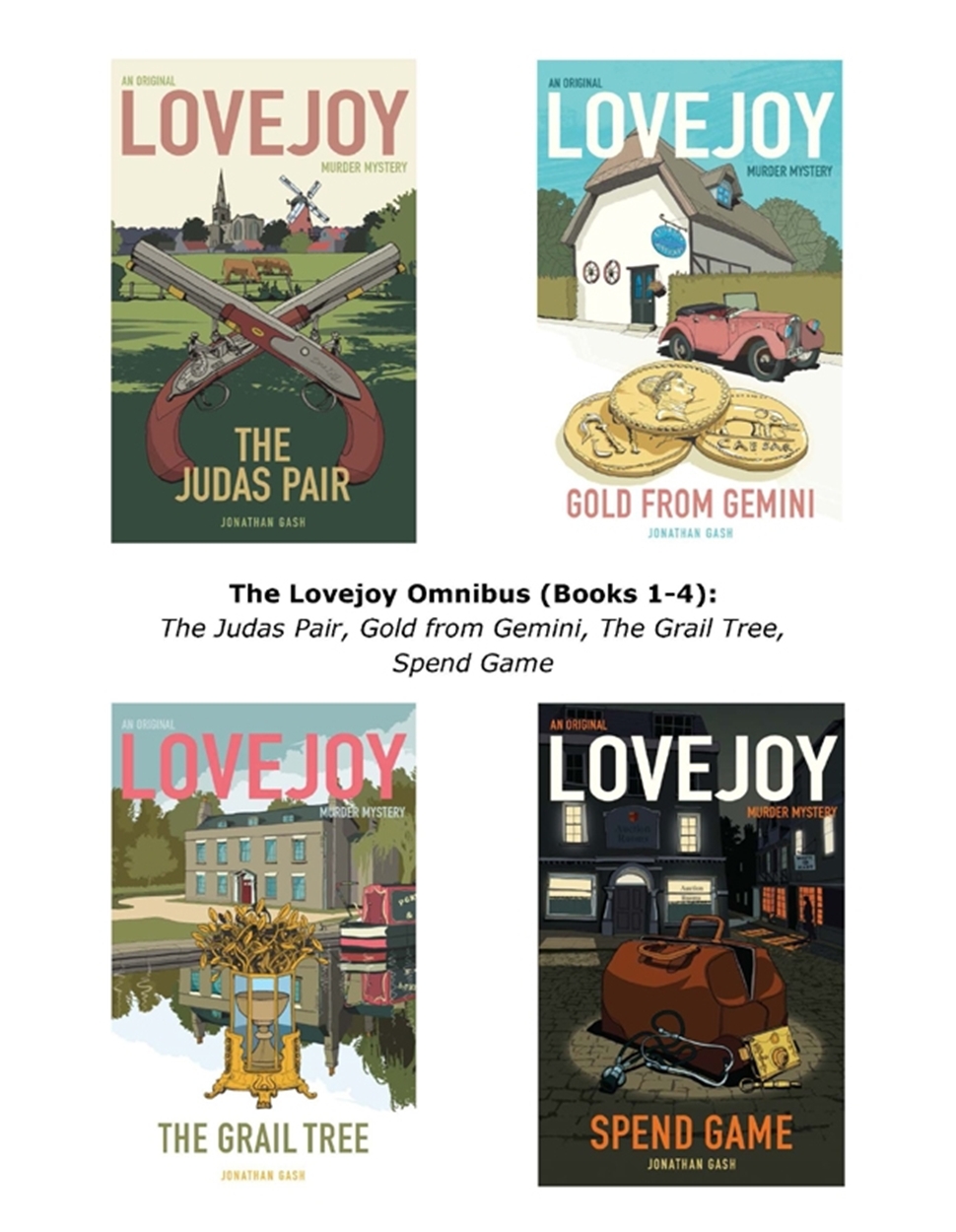 The Lovejoy Omnibus (Books 1-4) by Jonathan Gash | Hachette UK