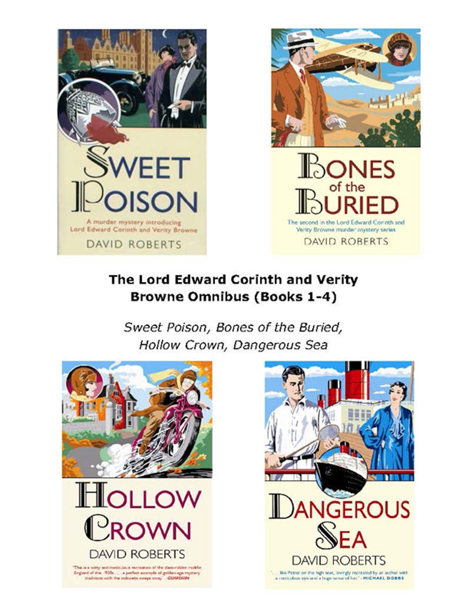 The Lord Edward Corinth and Verity Browne Omnibus (Books 1-4) by David ...