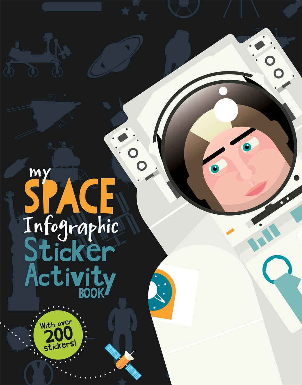 My Space Infographic Sticker Activity Book by Kay Barnham | Hachette UK