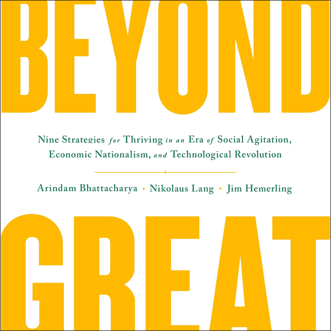 Beyond Great by Stephen Graybill | Hachette UK