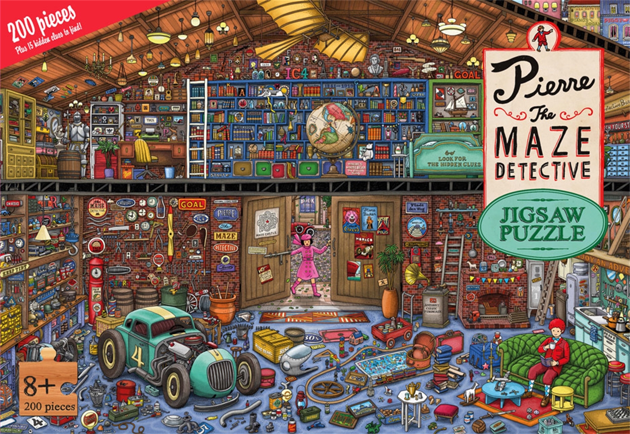 Pierre the Maze Detective Jigsaw Puzzle by Hiro Kamigaki | Hachette UK