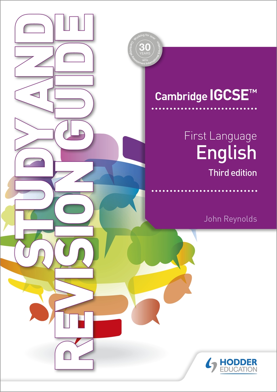 Cambridge IGCSE First Language English Study and Revision Guide 3rd ...