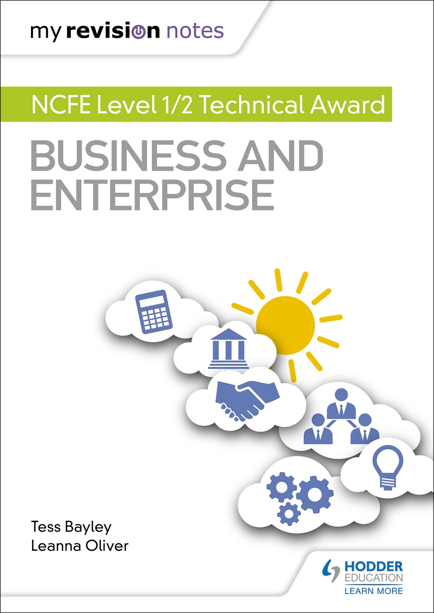 My Revision Notes: NCFE Level 1/2 Technical Award in Business and ...