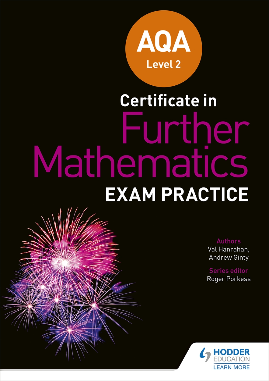 AQA Level 2 Certificate in Further Mathematics: Exam Practice by Val ...