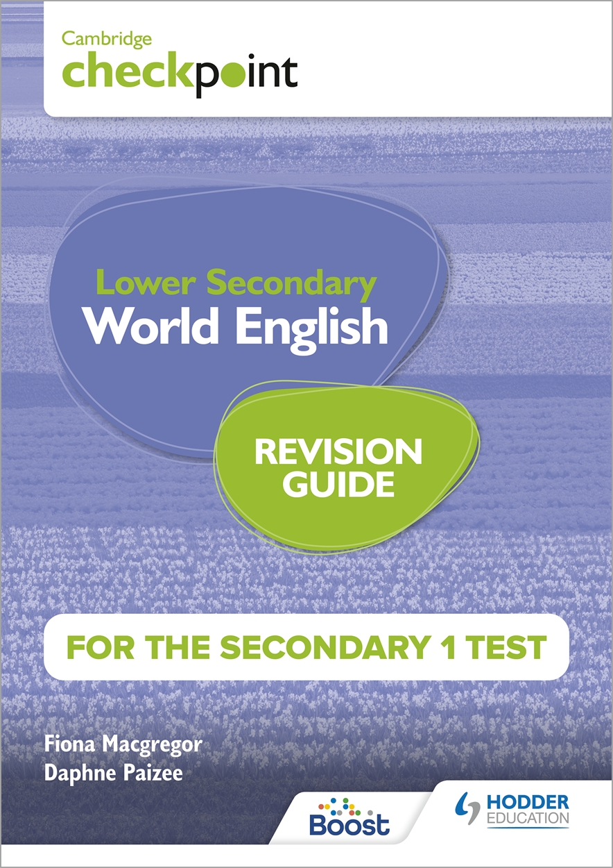 Cambridge Checkpoint Lower Secondary World English for the Secondary 1 ...