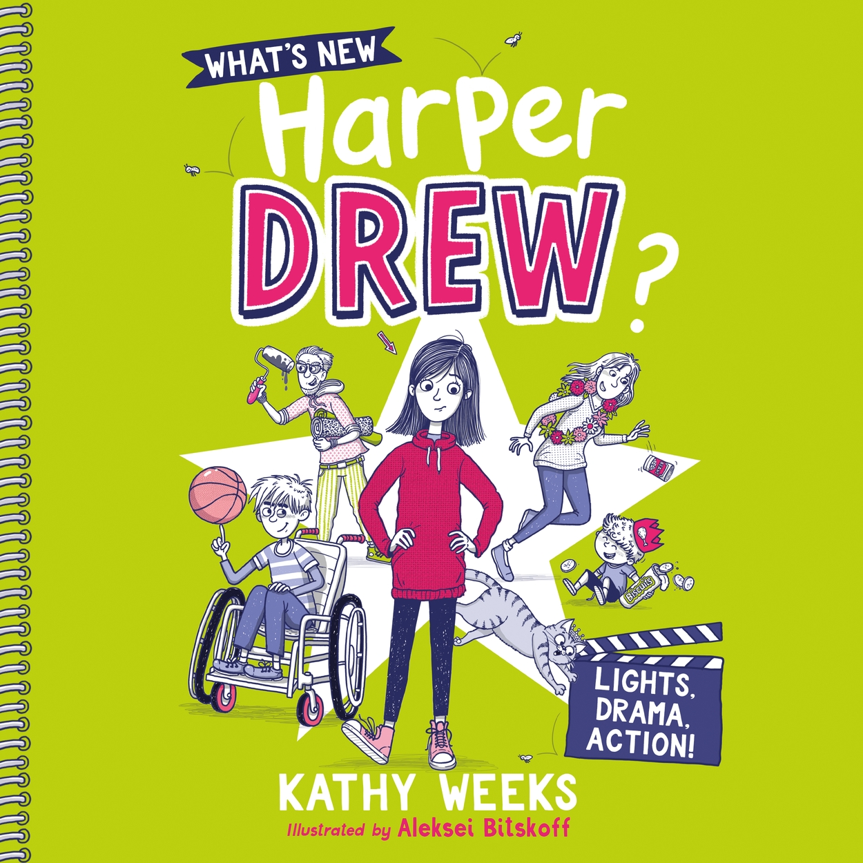 What’s New, Harper Drew?: Lights, Drama, Action! by Kathy Weeks ...