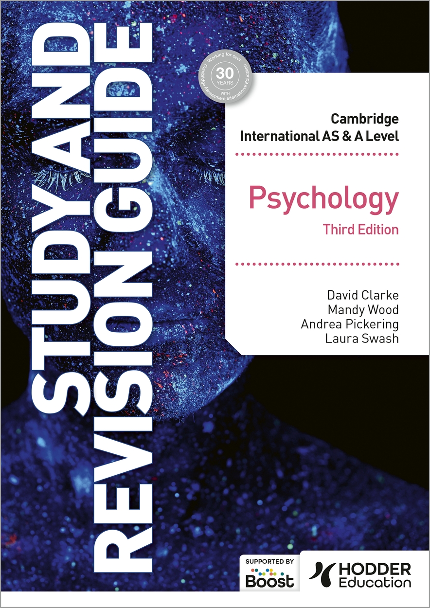 Cambridge International AS/A Level Psychology Study and Revision Guide ...