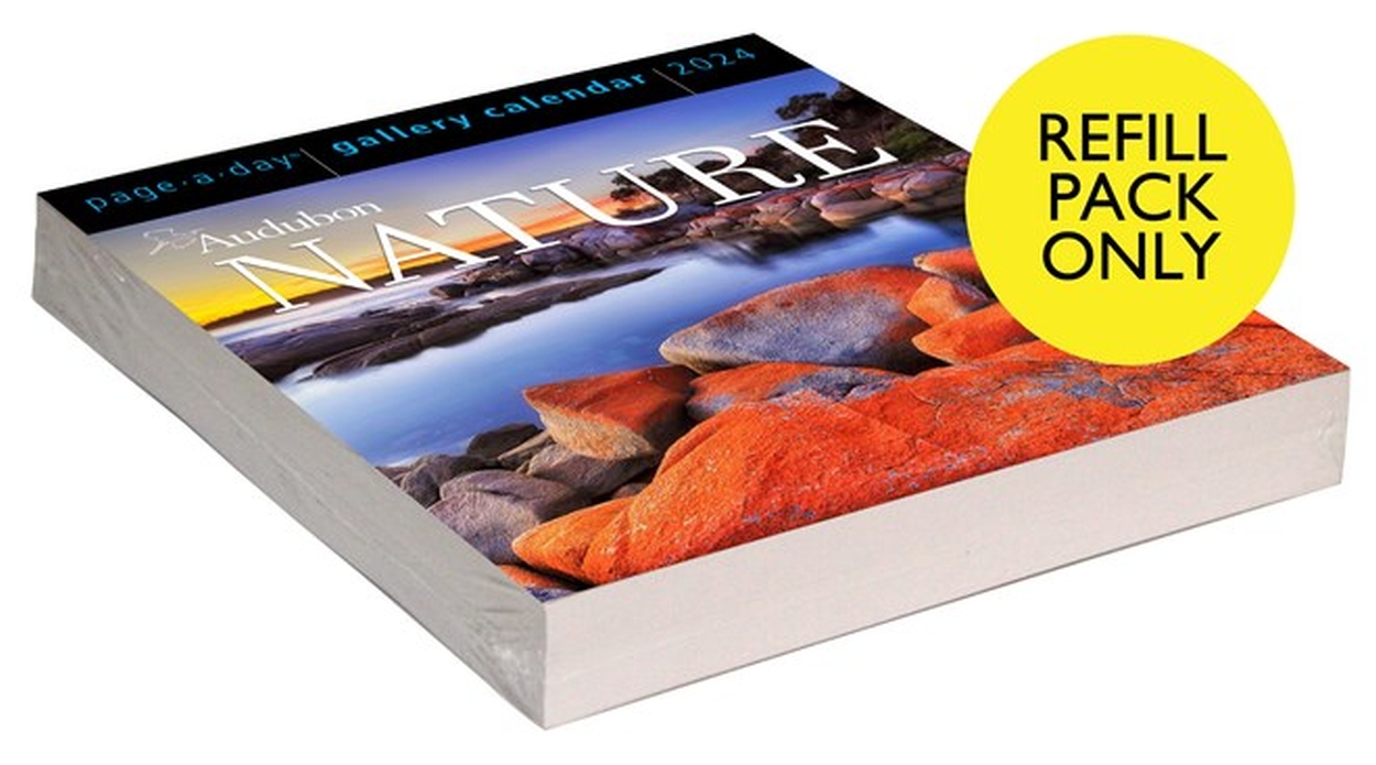 Audubon Nature Page-A-Day® Gallery Calendar Refill Pack 2024 by Workman ...