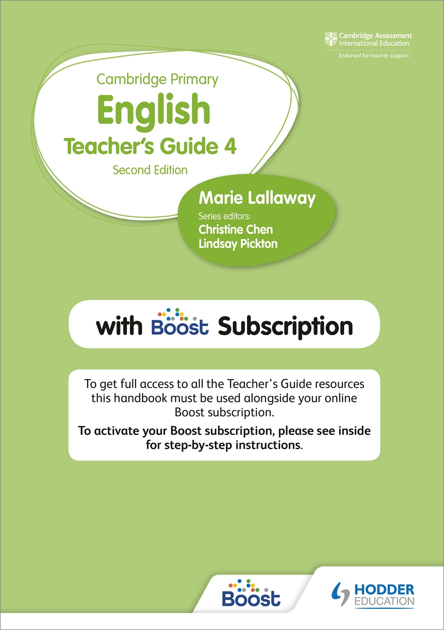 Cambridge Primary English Teacher’s Guide Stage 4 with Boost ...