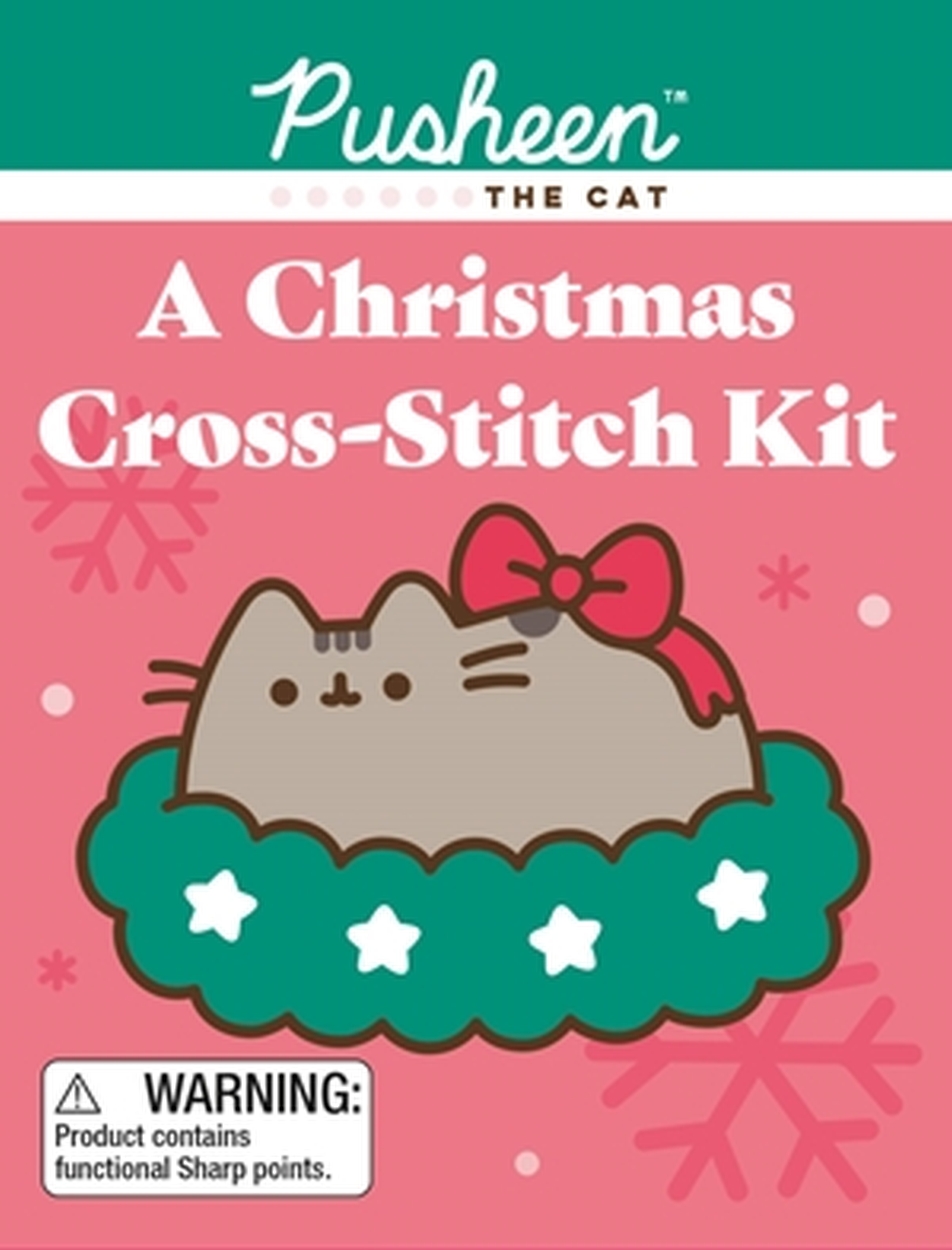 Pusheen: A Christmas Cross-Stitch Kit by Claire Belton | Hachette UK