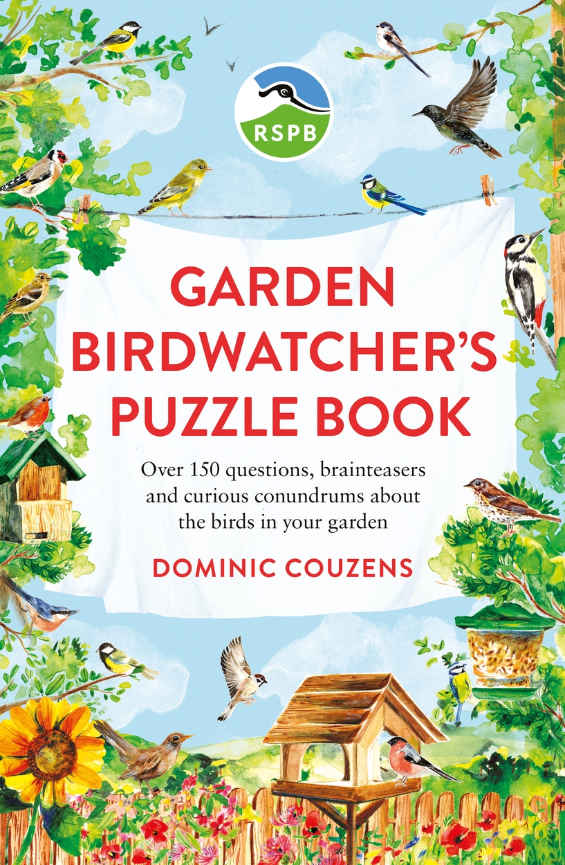 RSPB Garden Birdwatcher’s Puzzle Book by Dominic Couzens | Hachette UK