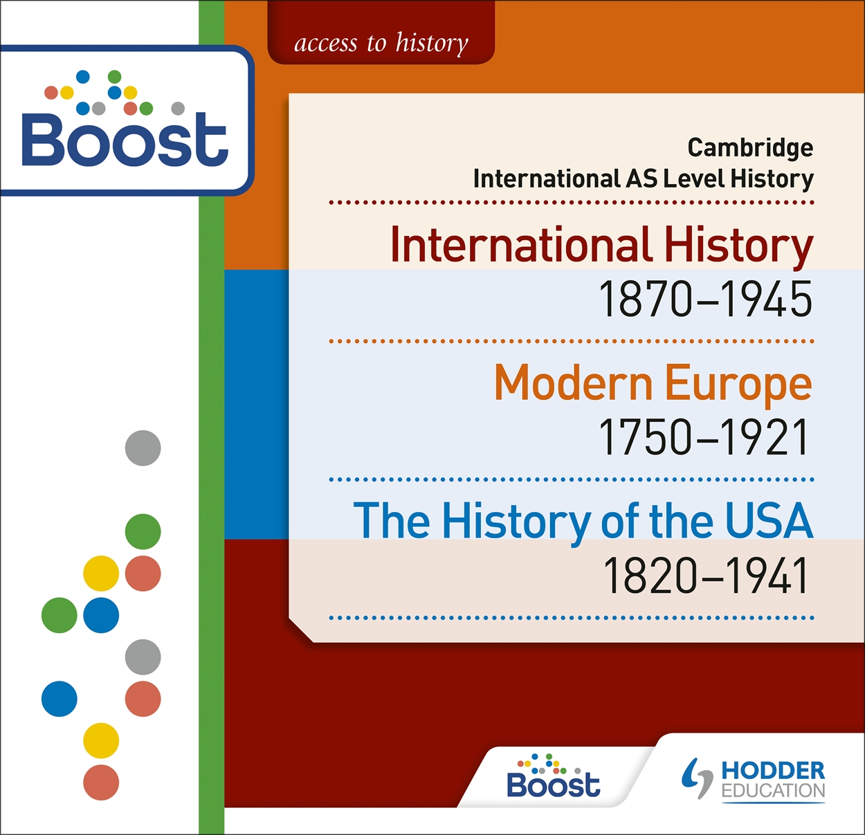 Cambridge International AS Level History Boost Core by Nicholas Fellows ...