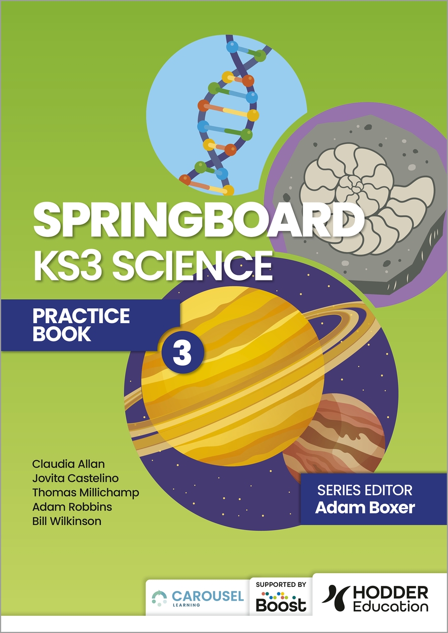 Springboard: KS3 Science Practice Book 3 by Adam Boxer | Hachette UK