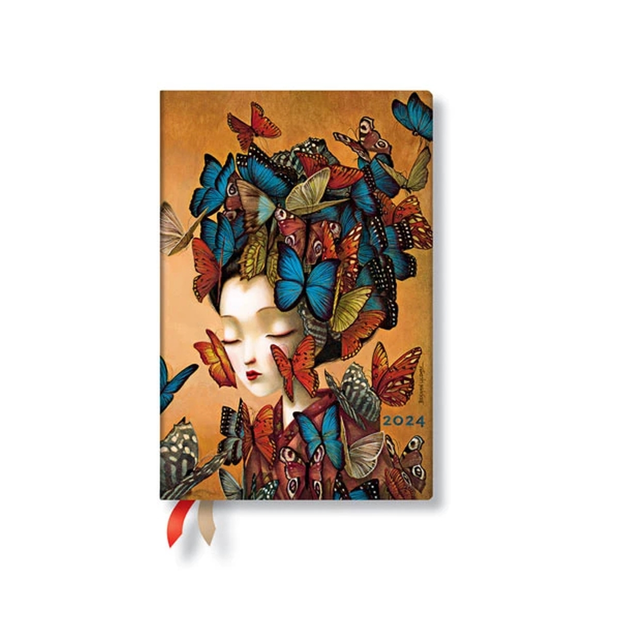 Madame Butterfly (Esprit de Lacombe) Mini 12-month Dayplanner 2024 by ...