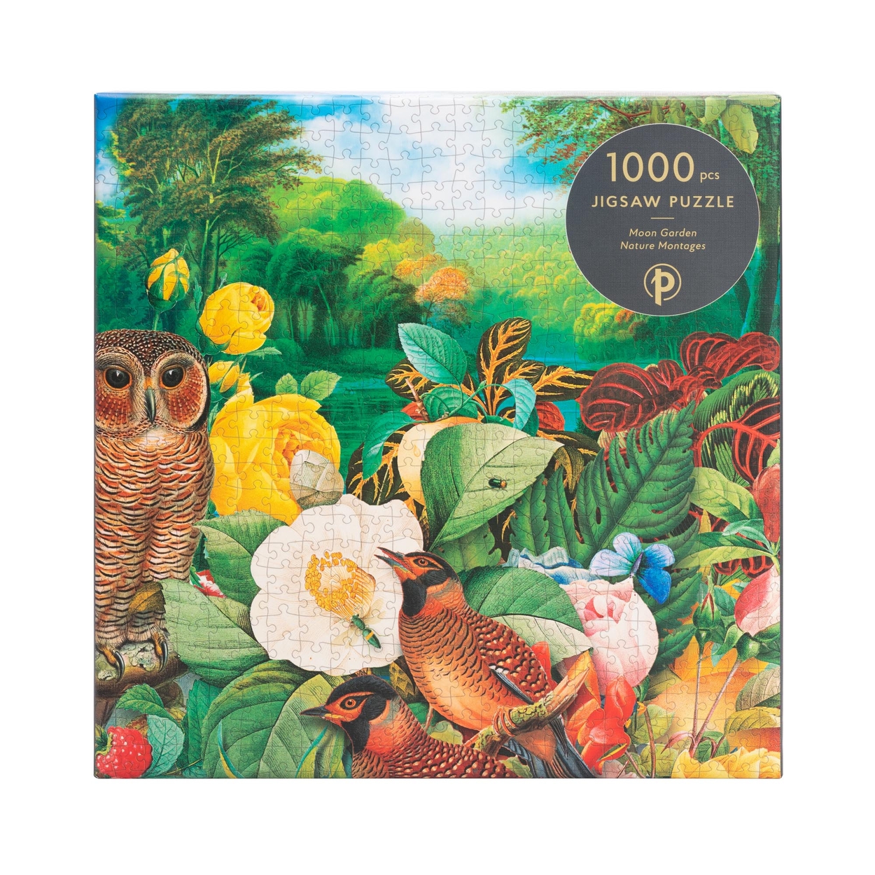 Moon Garden (Nature Montages) 1000 Piece Jigsaw Puzzle by Paperblanks ...