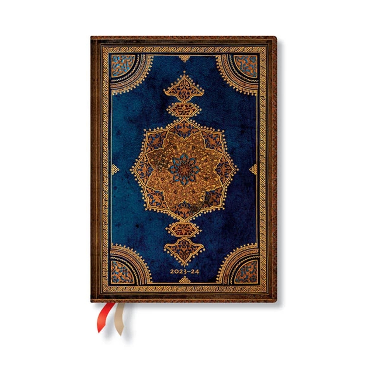 Safavid Indigo (Safavid Binding Art) Midi 18-month Dayplanner 2024 by ...
