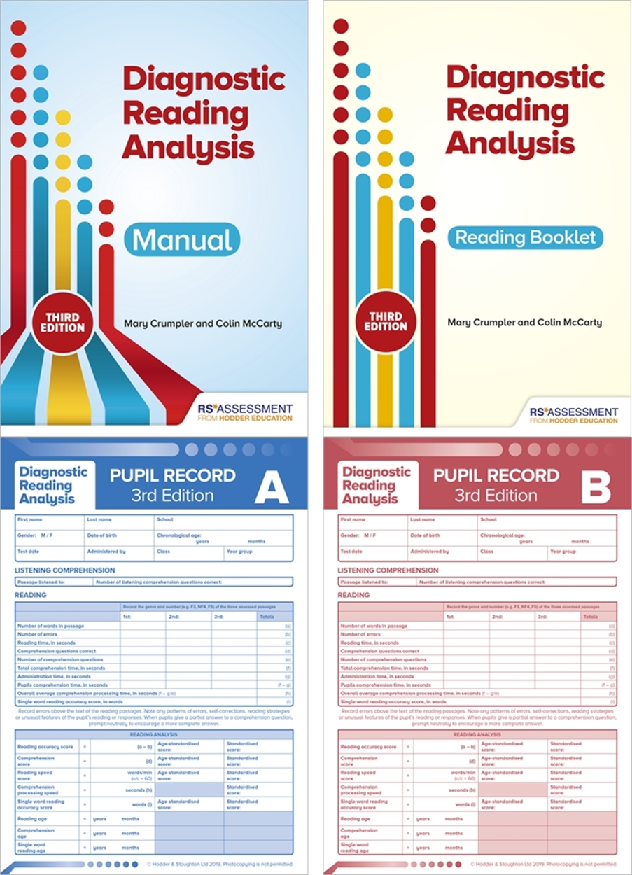 Diagnostic Reading Analysis (DRA) Pack 3ED by | Hachette UK