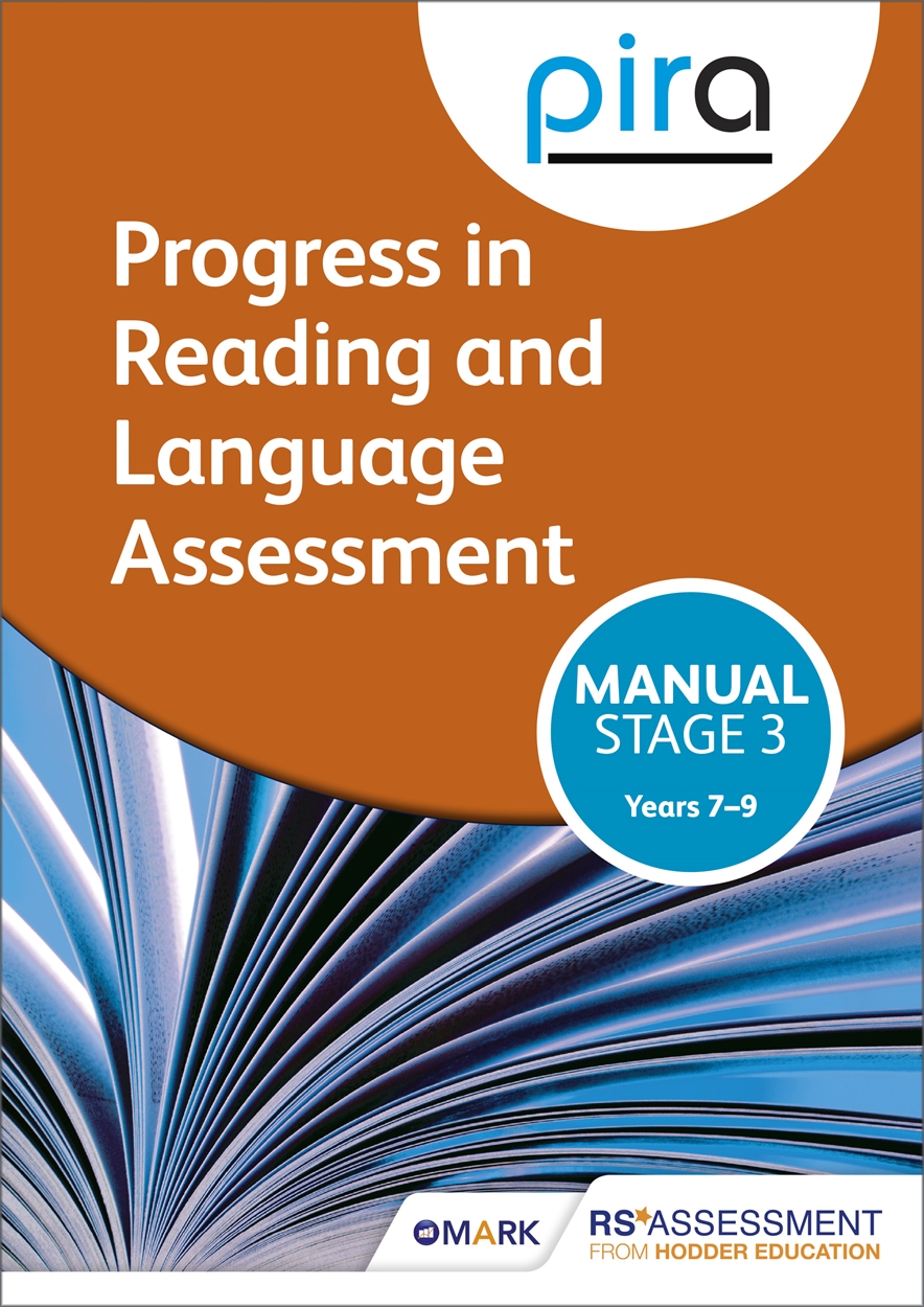 PIRA Stage Three (Tests 7-9) Digital Manual (Progress in Reading and ...