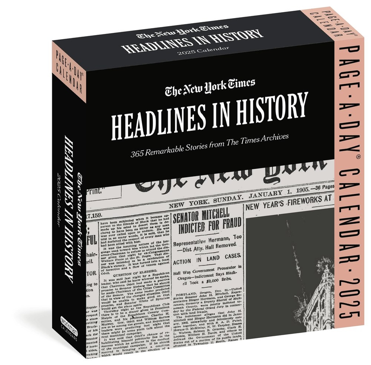 The New York Times Headlines in History Page-A-Day® Calendar 2025 by ...