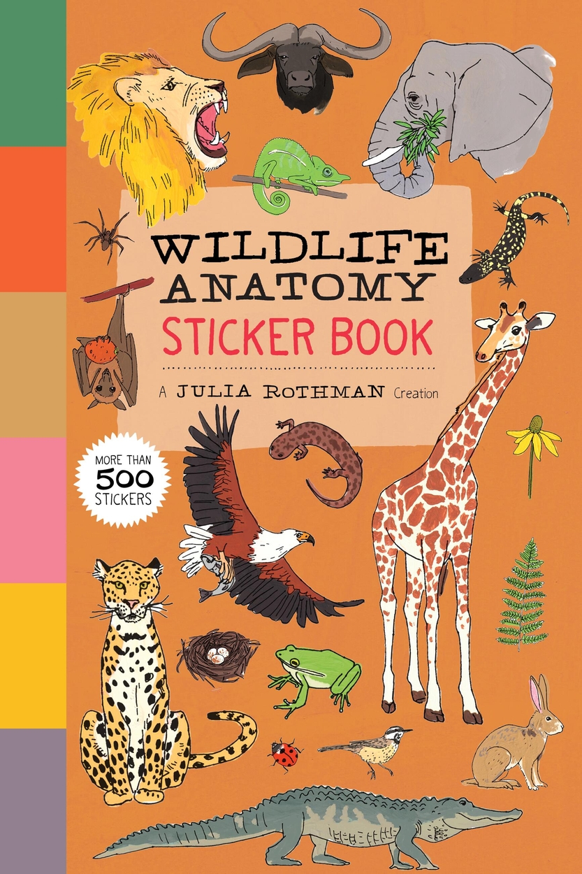 Wildlife Anatomy Sticker Book by Julia Rothman | Hachette UK