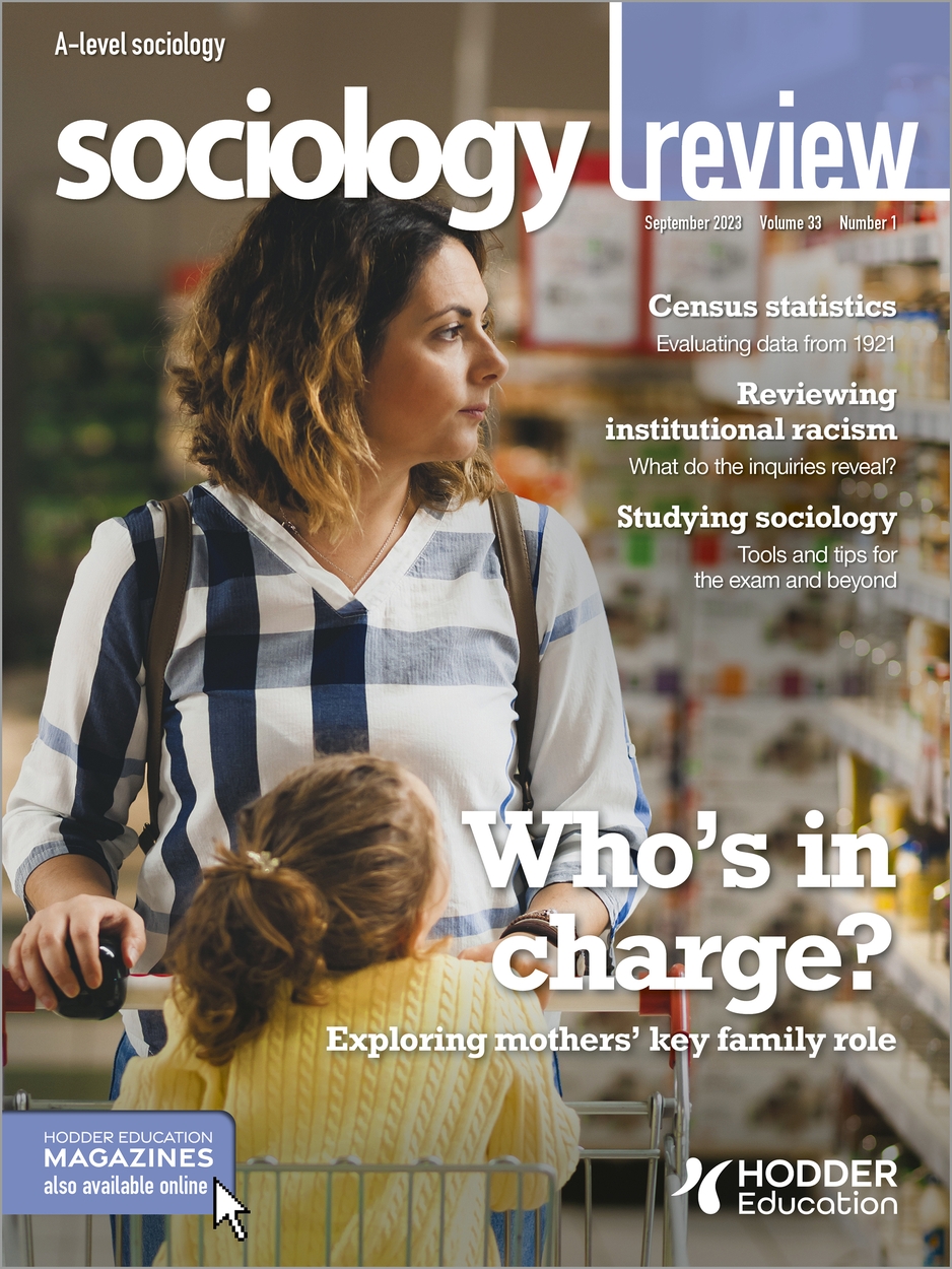 Sociology Review Magazine eLibrary by Hodder Education Magazines ...