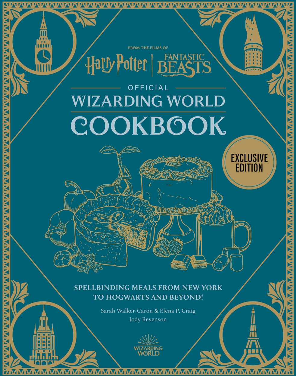 Harry Potter Official Wizarding World Cookbook by Veronica Hinke ...