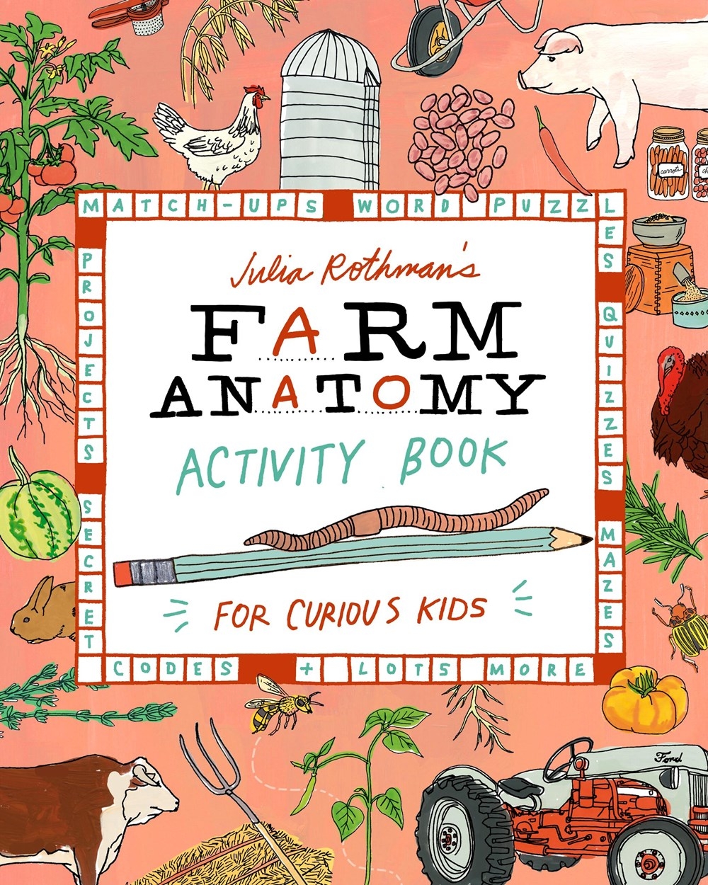 Julia Rothman’s Farm Anatomy Activity Book by Julia Rothman | Hachette UK