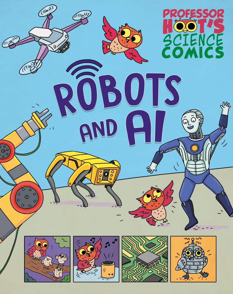 Professor Hoot’s Science Comics: Robots and AI by Minerva Black ...