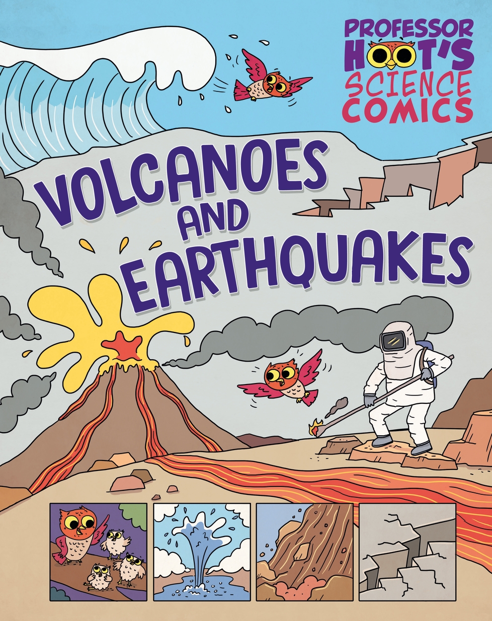 Professor Hoot's Science Comics: Volcanoes and Earthquakes by Jen Green ...