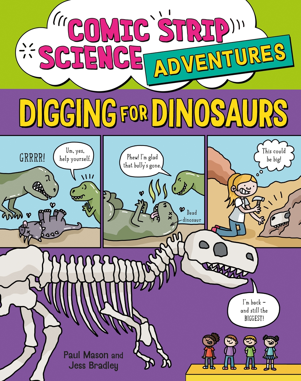Comic Strip Science Adventures: Digging for Dinosaurs by Paul Mason ...