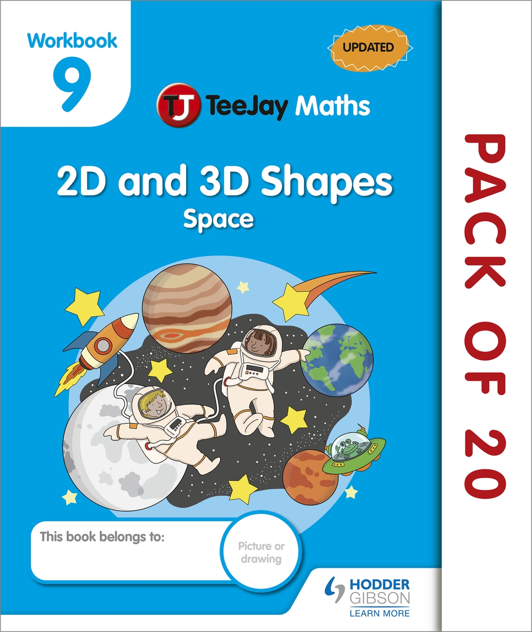 TeeJay Maths CfE Early Level Workbook 9 (Pack of 20): 2D and 3D Shapes ...
