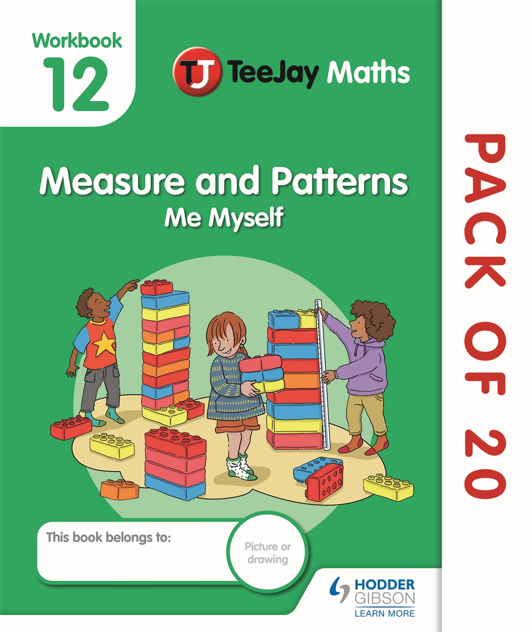 TeeJay Maths CfE Early Level Workbook 12 (Pack of 20): Measure and ...