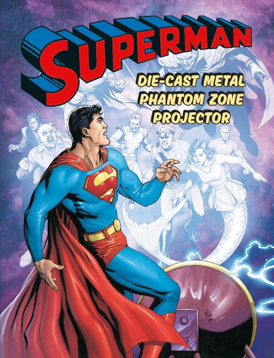 Superman: Die-Cast Metal Phantom Zone Projector by George Sami Jarroush ...