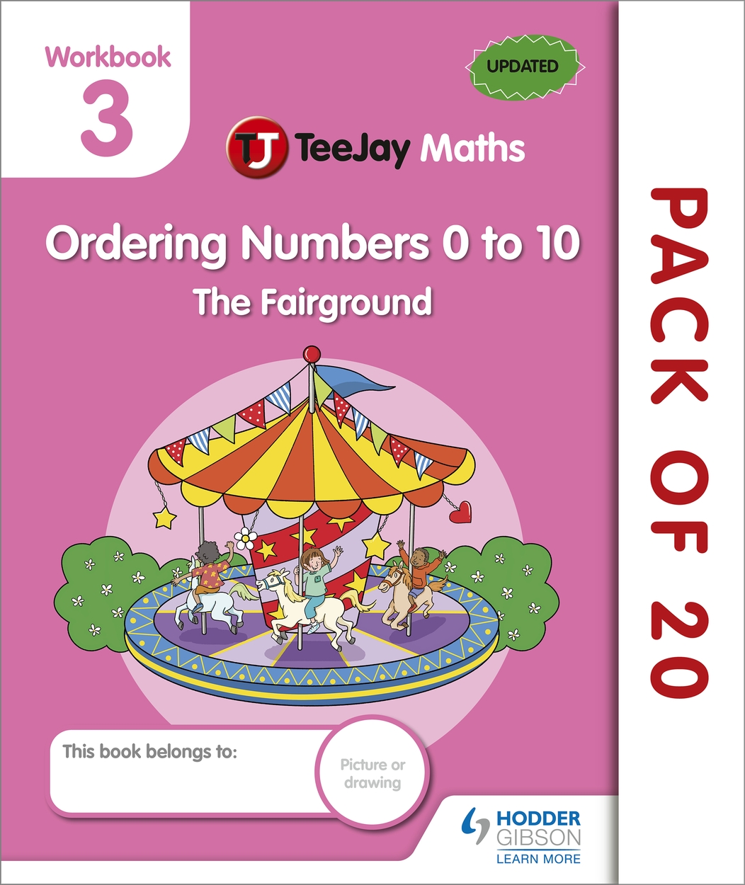 TeeJay Maths CfE Early Level Workbook 3 (Pack of 20): Ordering Numbers ...