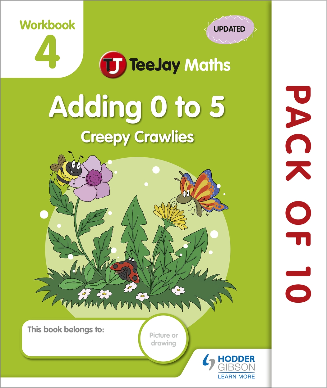 TeeJay Maths CfE Early Level Workbook 4 (Pack of 10) Adding 0 to 5 ...