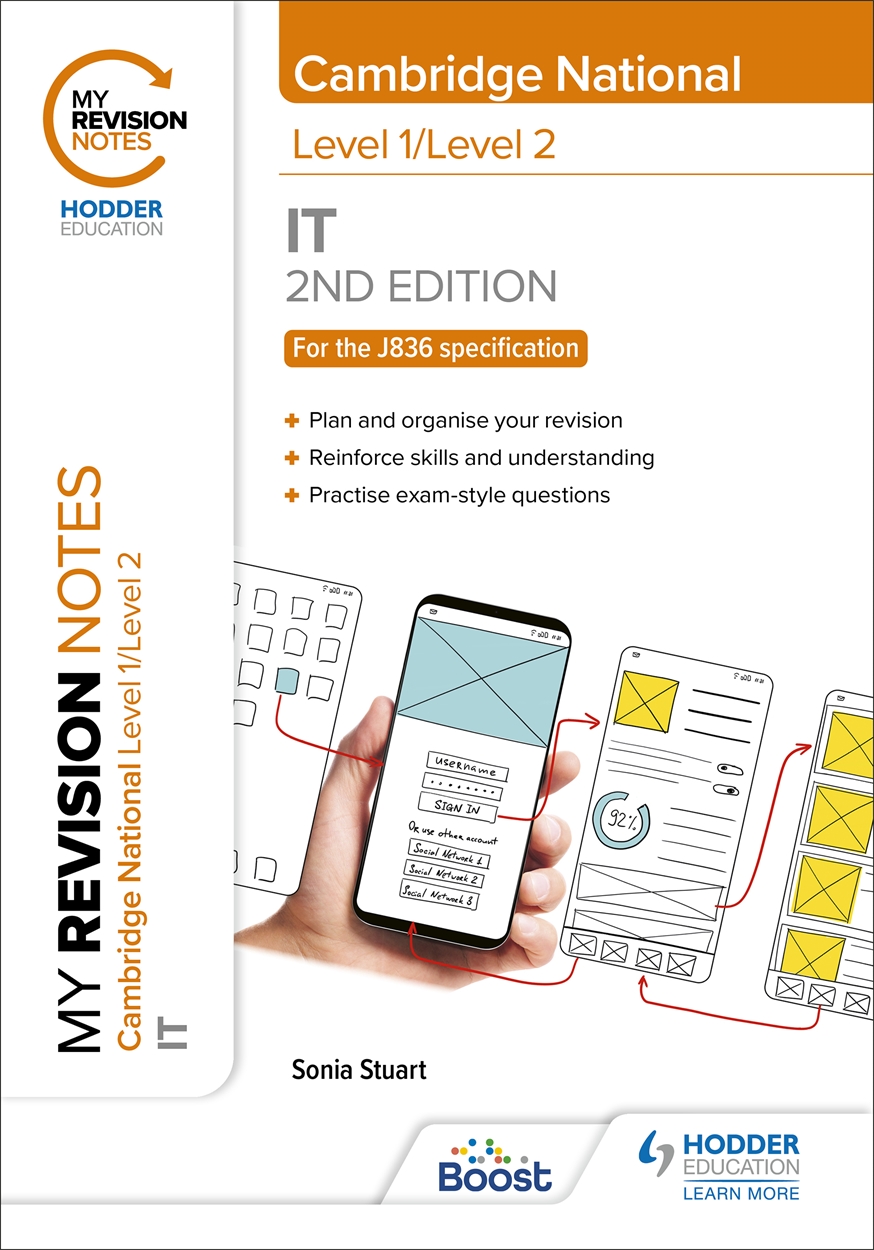 My Revision Notes: Level 1/Level 2 Cambridge National in IT: Boost ...