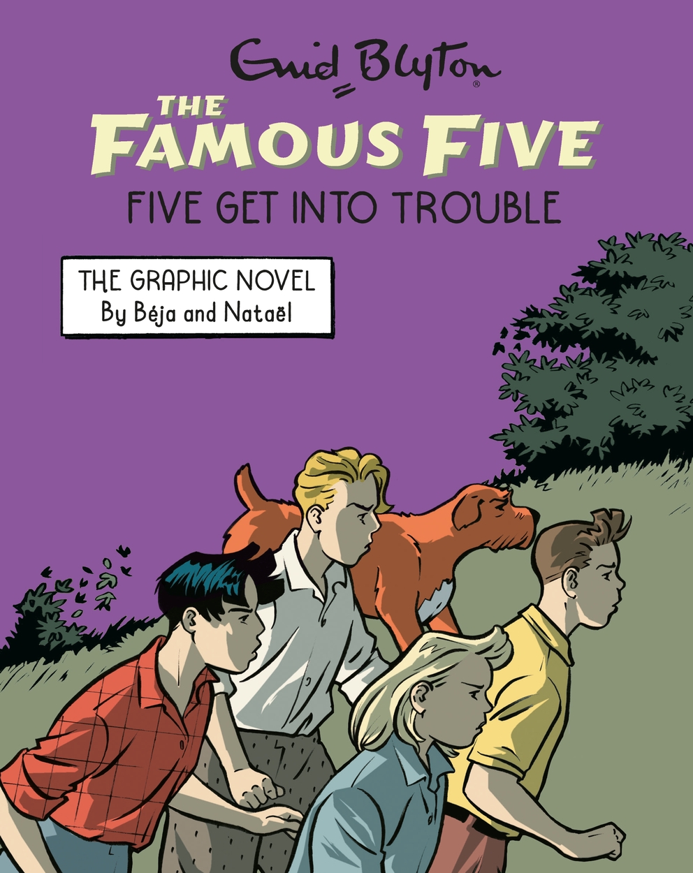 Famous Five Graphic Novel: Five Get Into Trouble by Enid Blyton ...