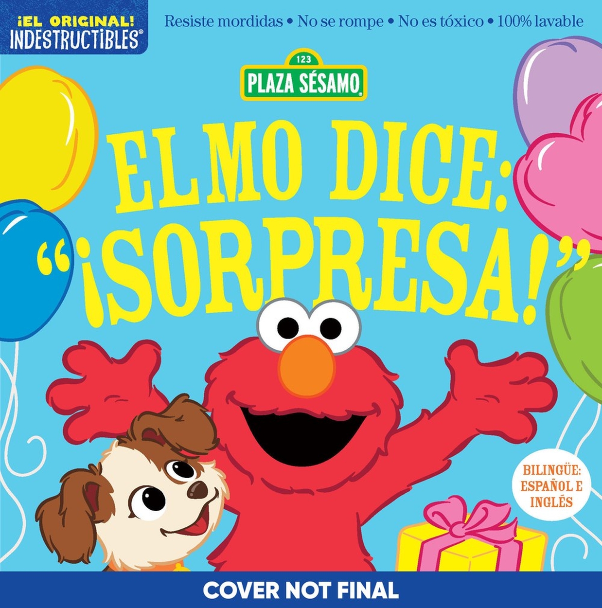 Indestructibles: Sesame Street: Bilingual English/Spanish Elmo dice ...