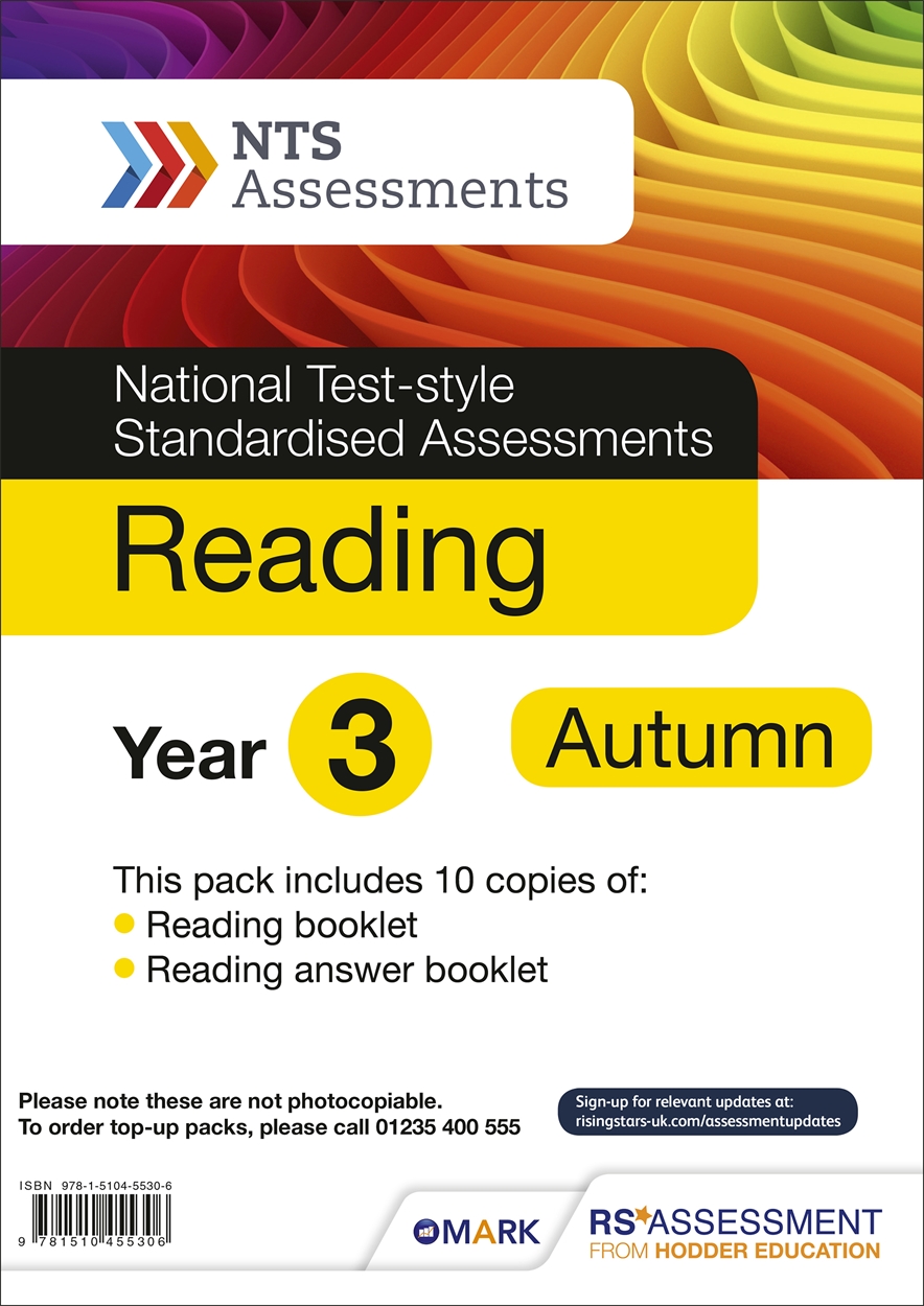 NTS Reading Year 3, Autumn PK10 (National Test-style Standardised ...