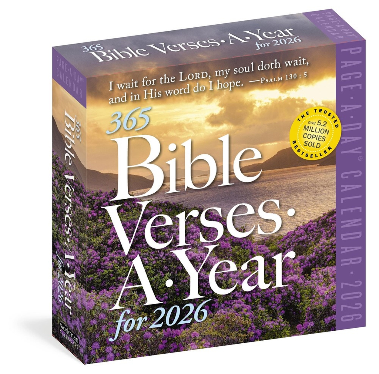 365 Bible Verses-A-Year Page-A-Day® Calendar 2026 by Workman Calendars ...