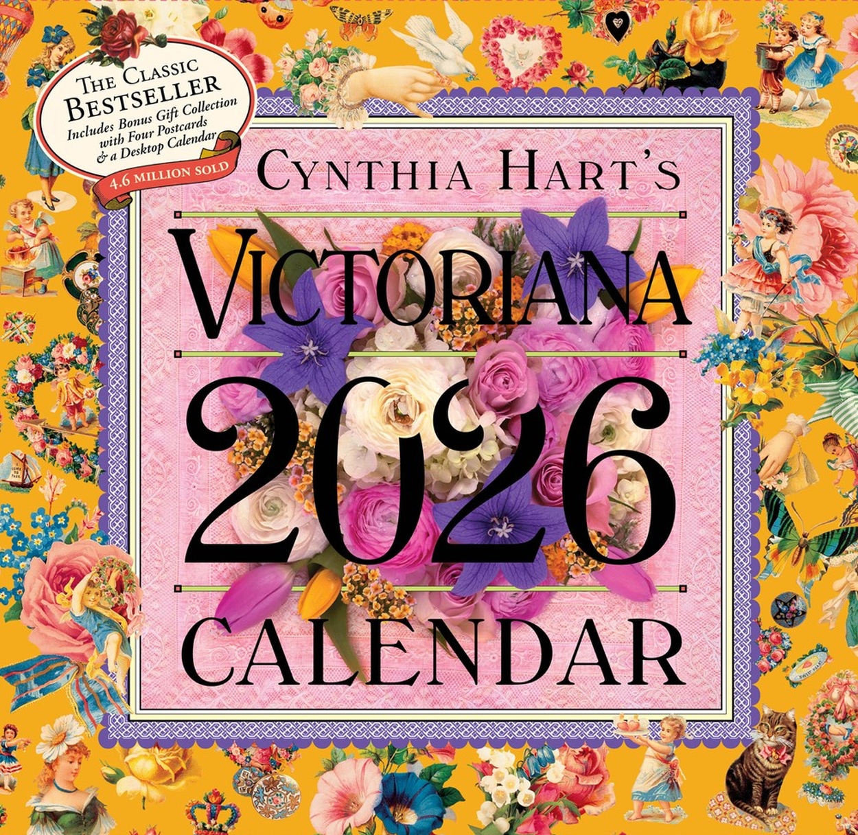 Cynthia Hart’s Victoriana Wall Calendar 2026 by Cynthia Hart | Hachette UK