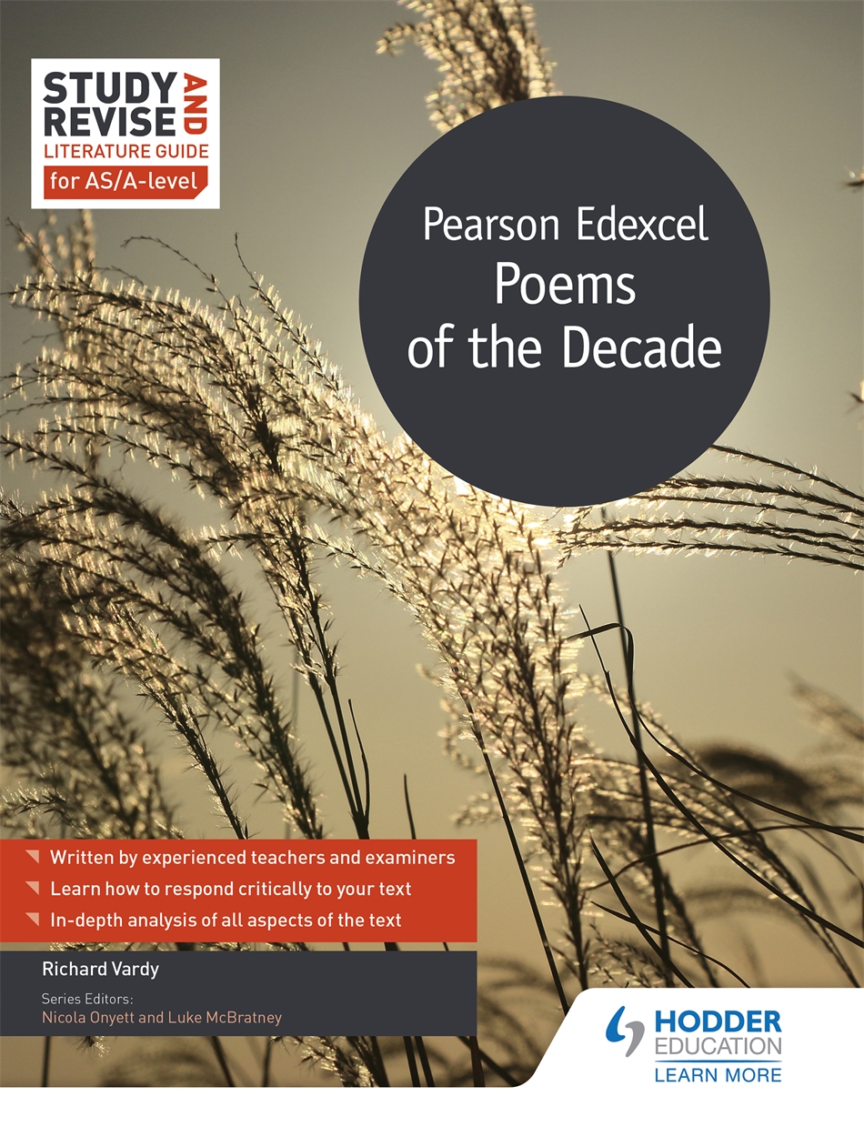 Study and Revise Literature Guide for AS/A-level: Pearson Edexcel Poems ...