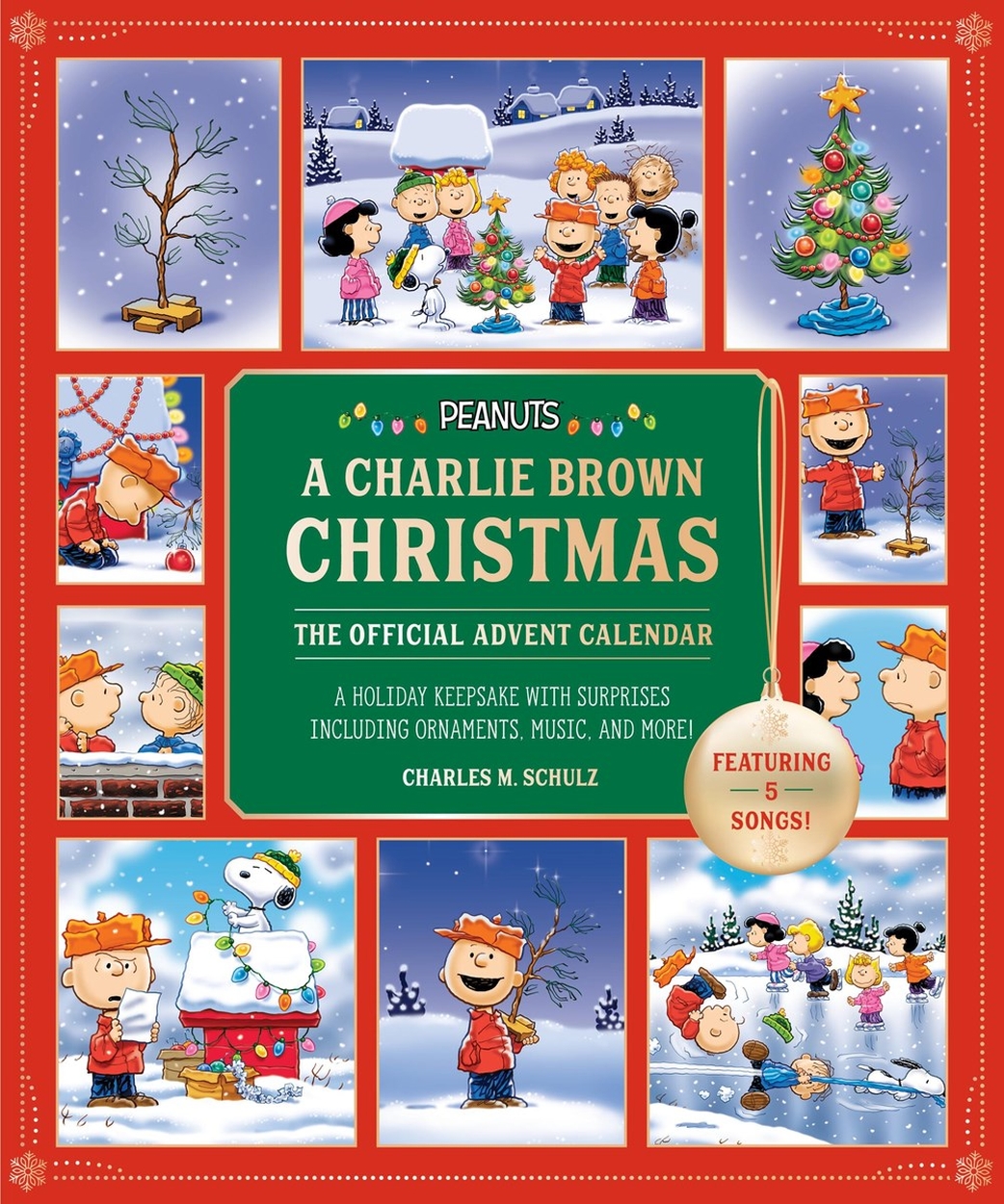 Peanuts: A Charlie Brown Christmas: The Official Advent Calendar ...