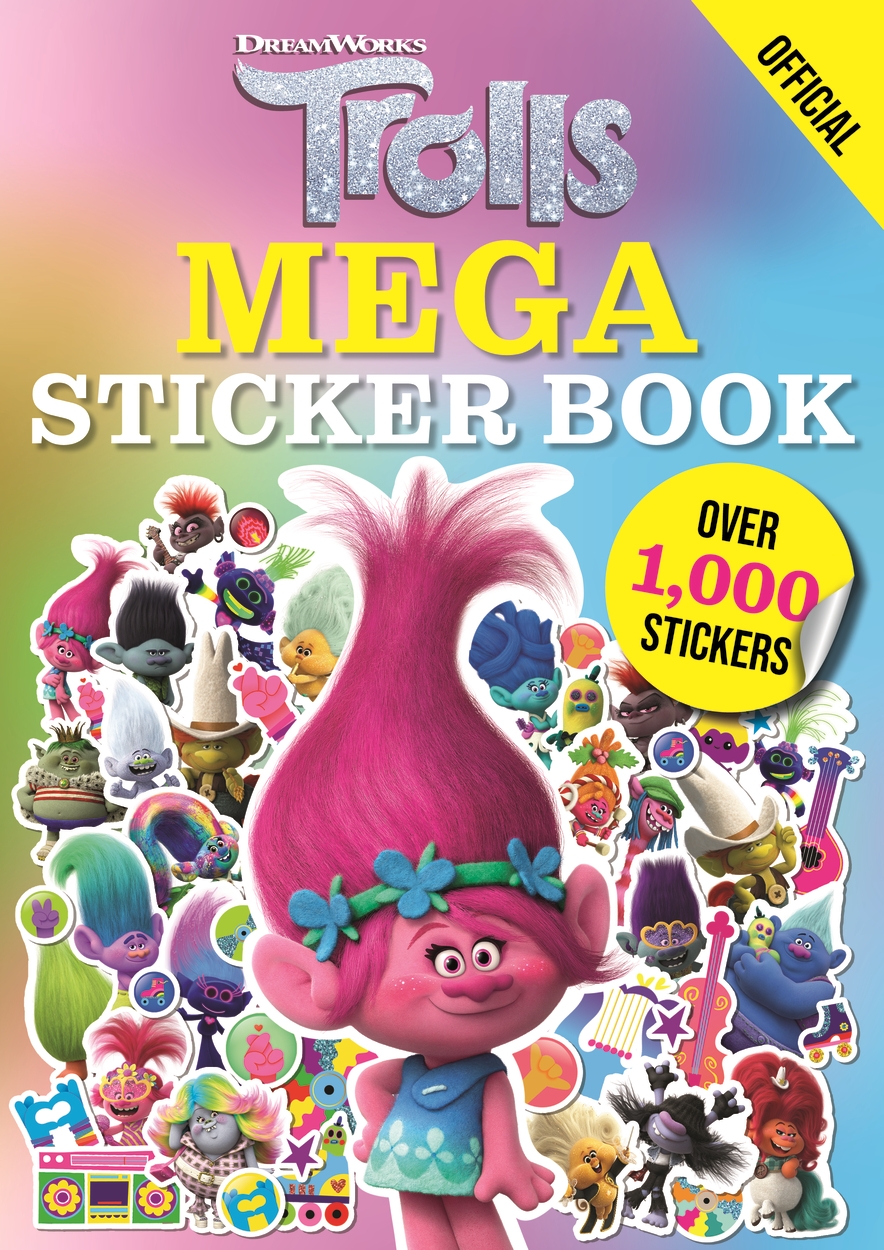 Trolls: Mega Sticker Book by Official Trolls | Hachette UK