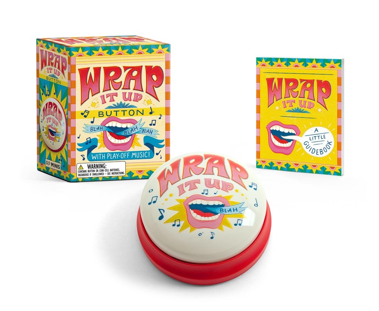 Wrap It Up Button by Andrew Farago | Hachette UK