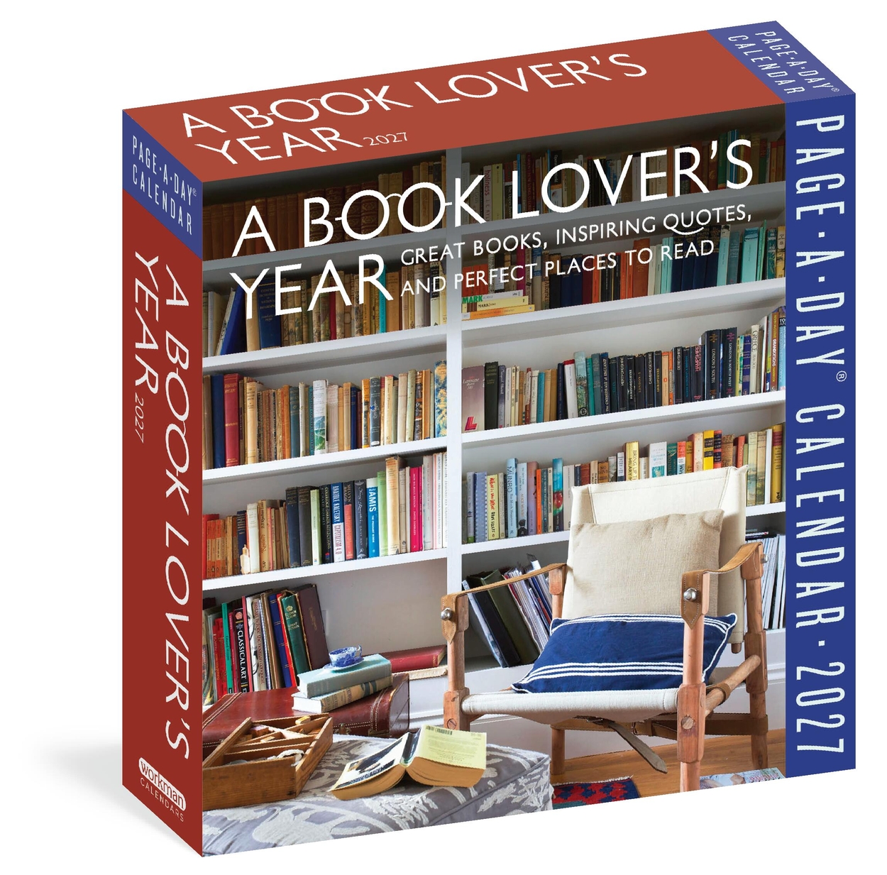 A Book Lover’s Year Page-A-Day® Calendar 2027 by Workman Calendars ...