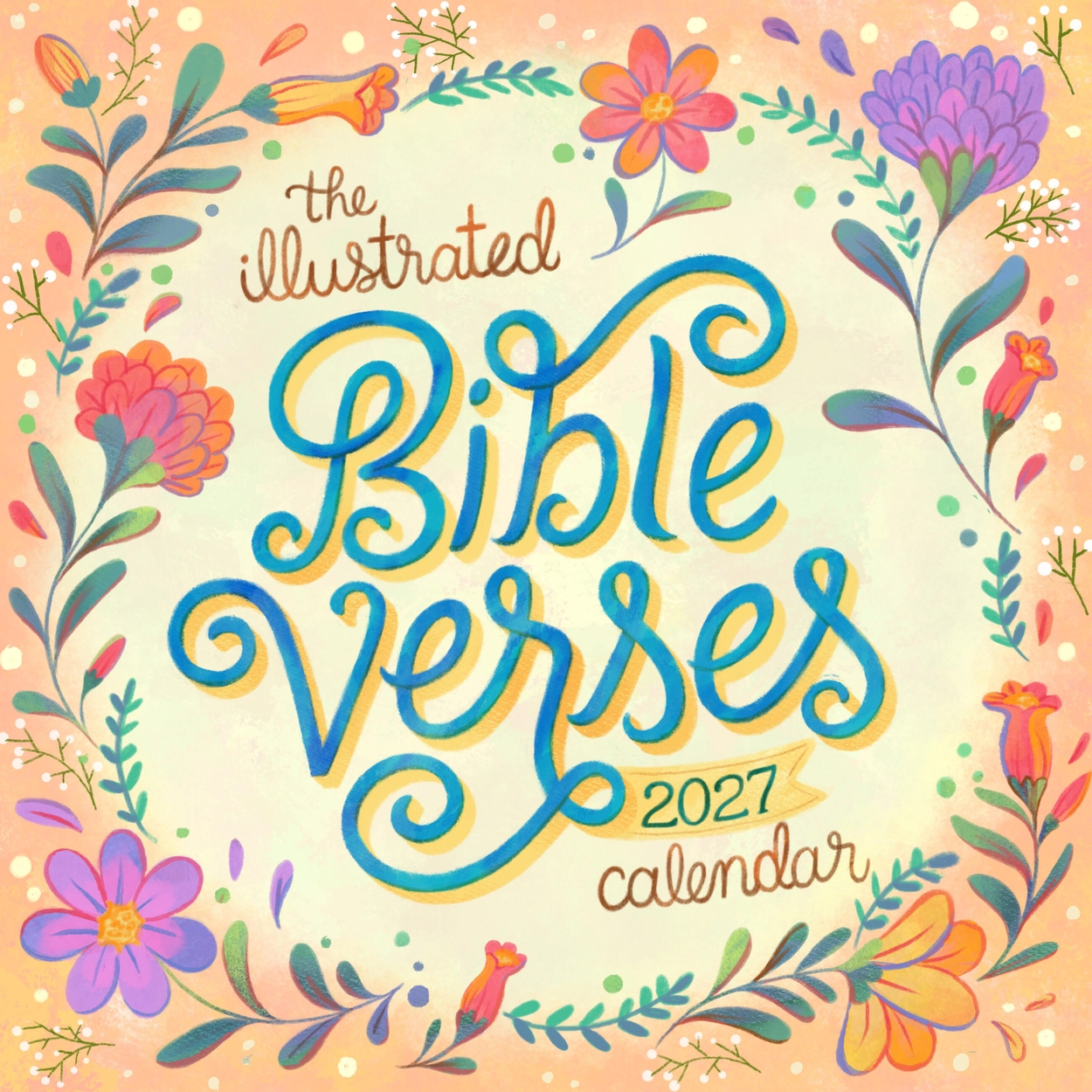 Illustrated Bible Verses Wall Calendar 2027 by Workman Calendars ...